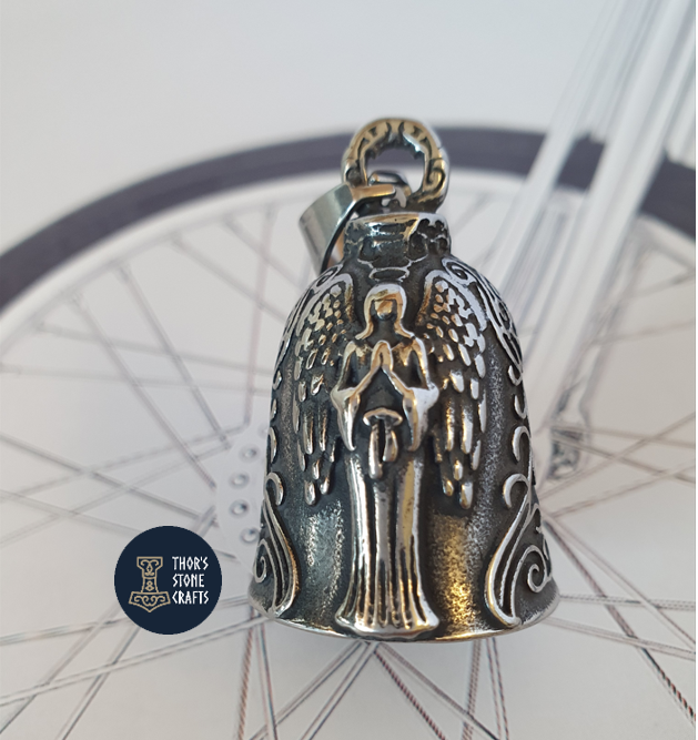 Protection Angel Gremlin Bell – Biker Ride Bell for Motorcycle Lucky ...