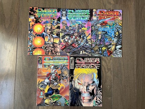 CYBERFORCE COMIC LOT 17 ISSUES IMAGE COMICS MARC SILVESTRI | eBay