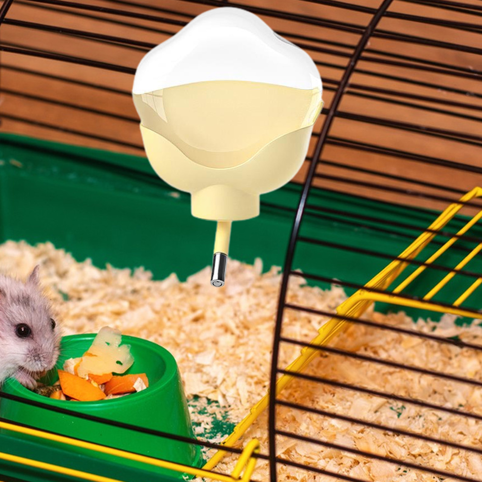 500ml Hamster Water Bottle Flower Shape Feed Water Anti-bite Pet ...