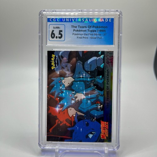 Pokémon TCG The Tears of Pokemon Pokemon Topps Mewtwo Strikes Back 37 ...