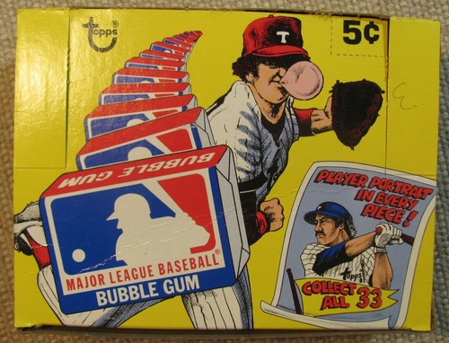 1979 Topps Comics Empty Display Box Nolan Ryan | eBay