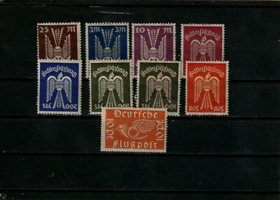 GERMANY Deutsche FlugPost Luftpost Airmail Stamps Postage 1919-1927 | eBay