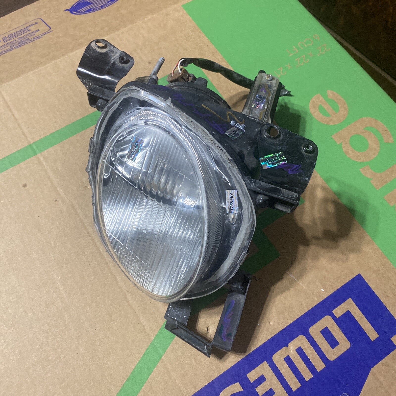 92-94 LEXUS SC400 FRONT RIGHT PASSENGER SIDE INNER FOG DRIVING LIGHT ...