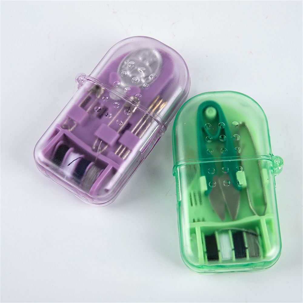 Box Embroidery Stitching Thread Sewing Thread Travel Sewing Kit Needle ...