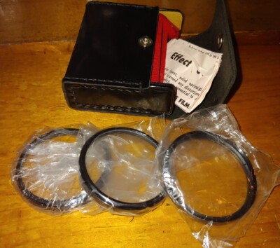 Set Of Three Calman Close-Up Lenses In Snap Case, 49mm +1, +2, and +4 ...