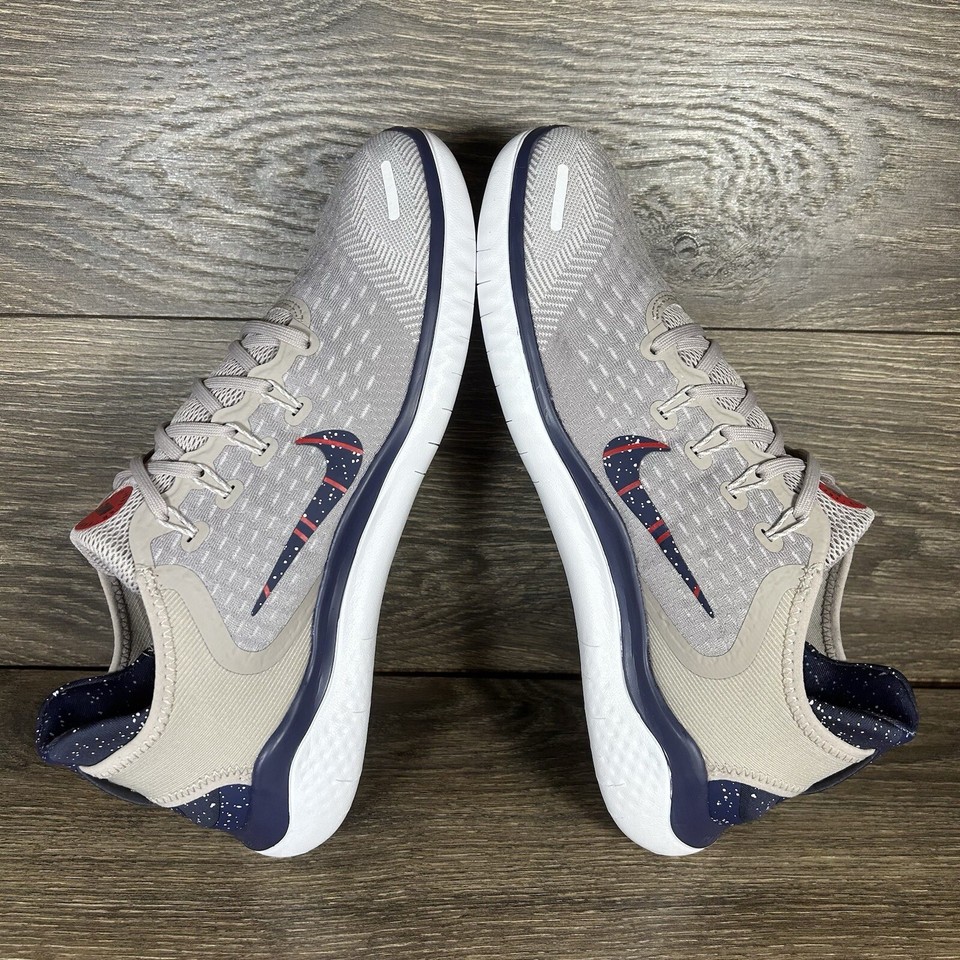 Nike Mens Free Run 2018 'Moon Particle' Athletic Running Shoes Sneakers ...