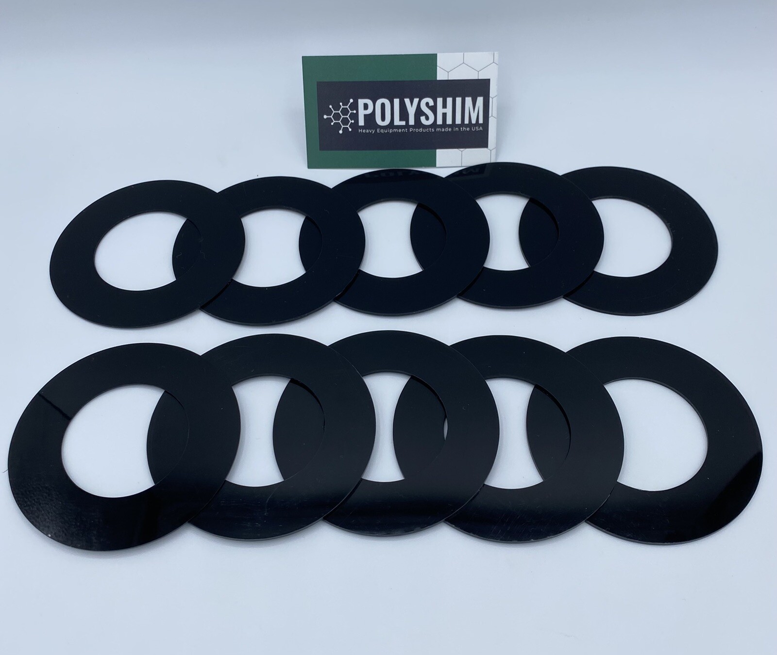 Bucket Pin Shim Kit 45mm for Excavator And Skid Steer. Cat Bobcat Deere ...