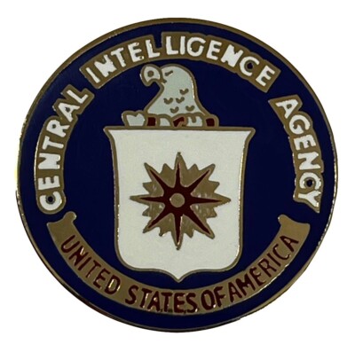 Pack of 3 Central Intelligence Agency CIA USA Motorcycle Hat Lapel Pin ...