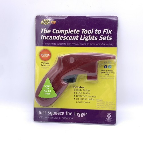 LightKeeper Pro - Fix Christmas Light Sets Tool Complete Incandescent ...