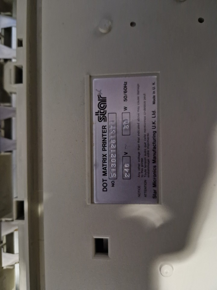 STAR LC 20 LC20 DOT MATRIX Printer | eBay UK