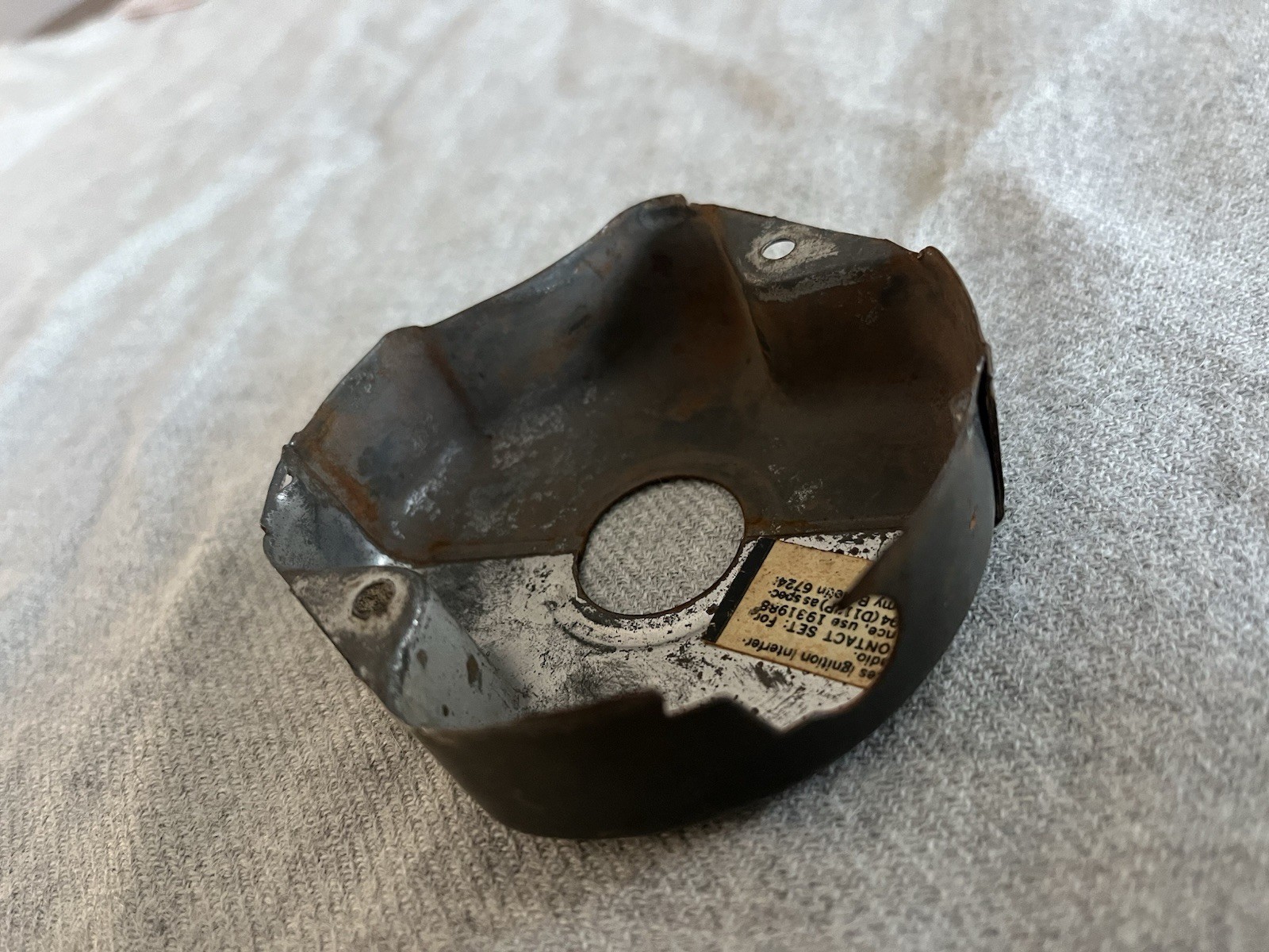 1970 To 1974 Gm Points Distributor Points Shield Oem LS5 LS6 L78 L72 ...