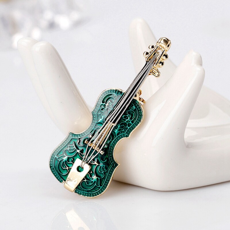 Retro Elegant Brooches Cute Musical Instrument Jewelry Gift C4Z53029 | eBay