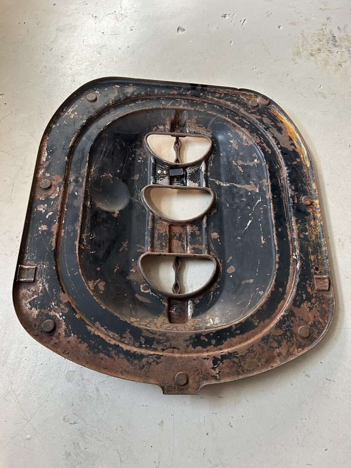 1970 71 Cuda Challenger E Body Moppar 440 6 Shaker Air Cleaner Base OEM ...