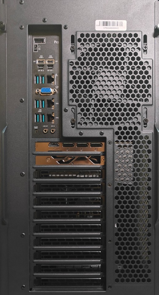 Threadripper Pro 7995WX 512GB ECC Server RAM RTX 5090 30B AI Machine ...