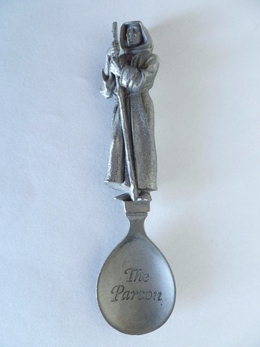 Vintage Canterbury Tales The Parson Pewter Medieval Figurine Spoon 1977 ...