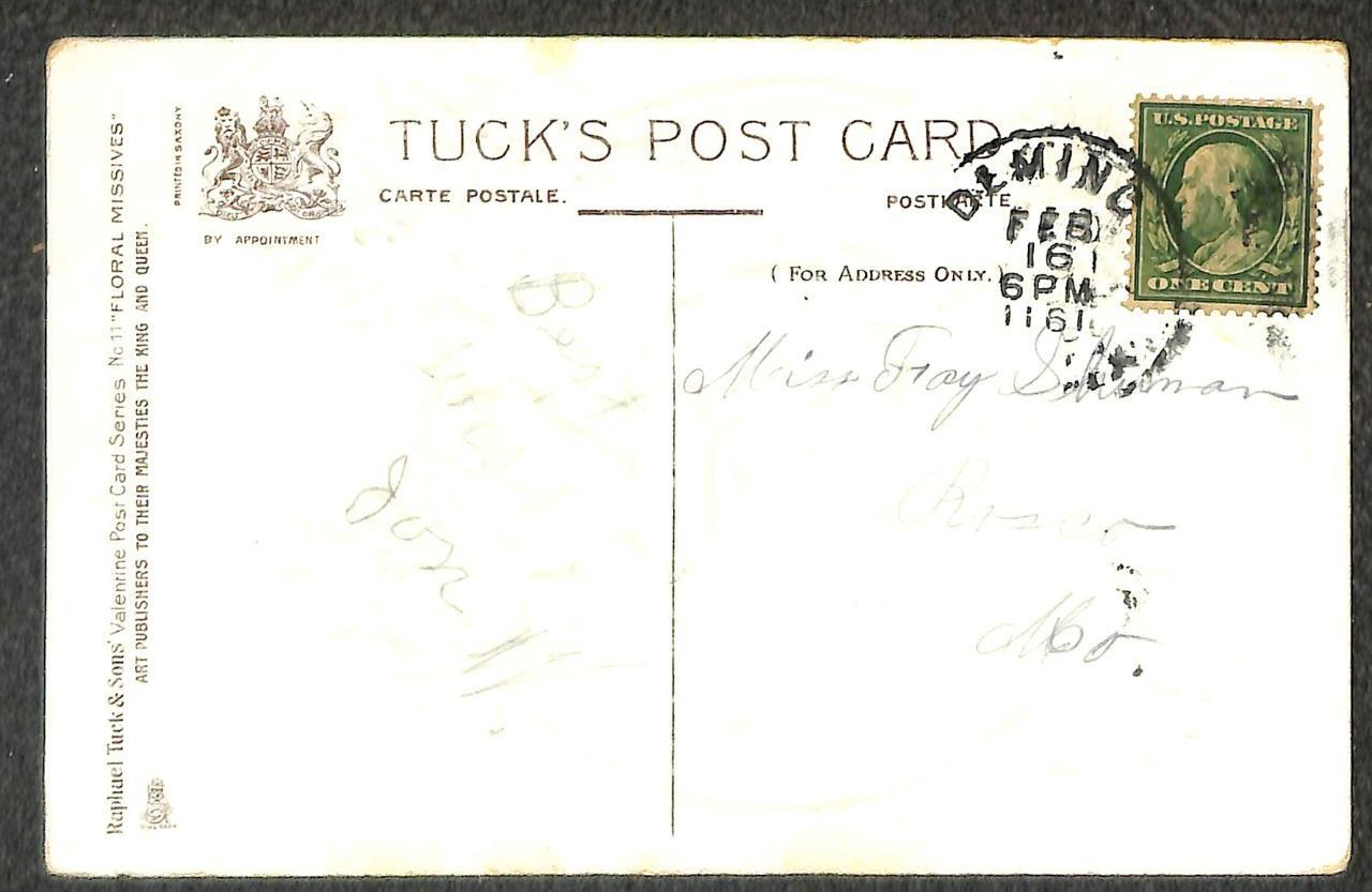 USA #331 STAMP DEMING NEW MEXICO TO MISSOURI TERRITORY VALENTINE ...