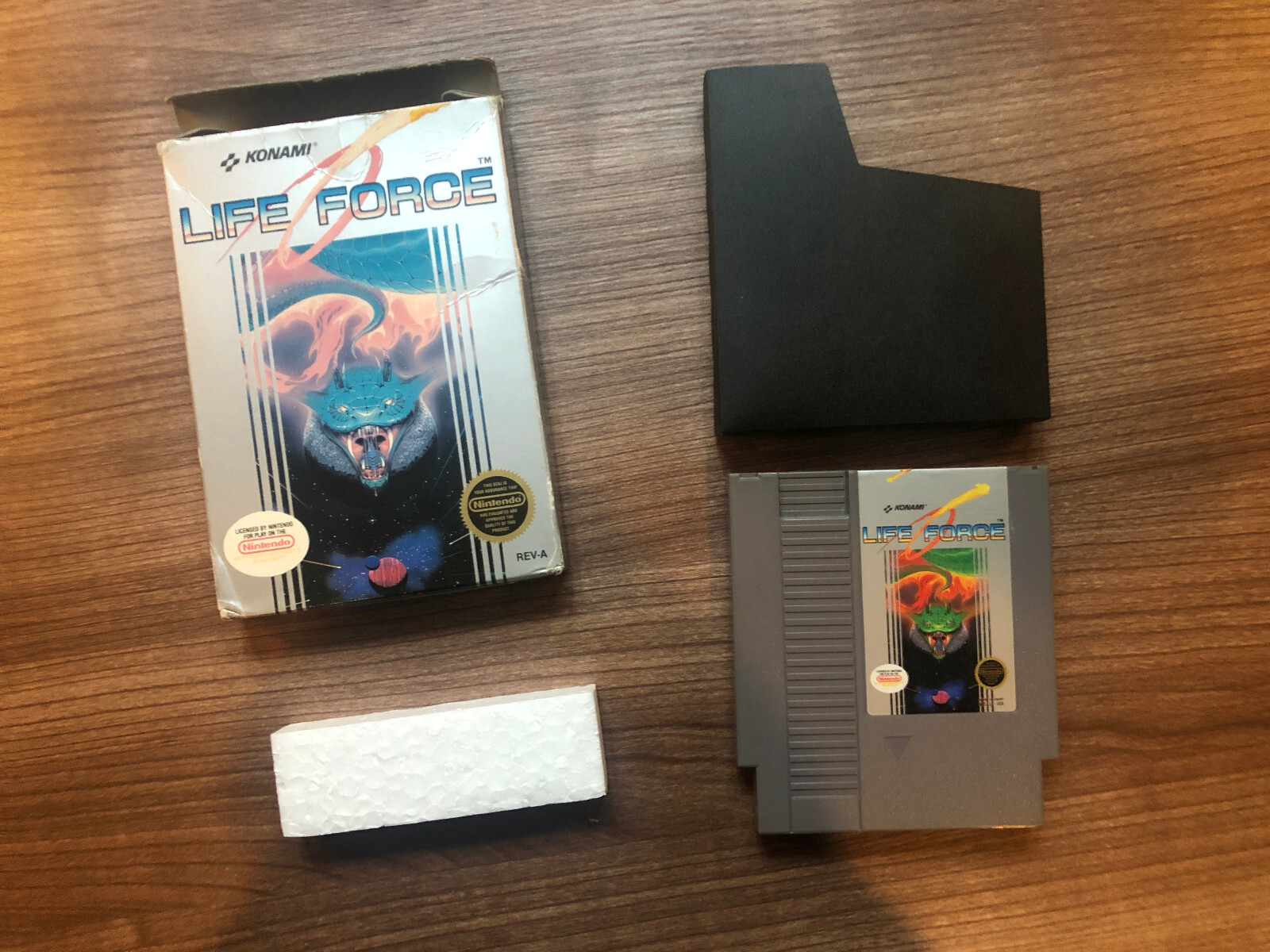 Life Force Nintendo NES Cart + Box Authentic / Tested 83717110118 | eBay