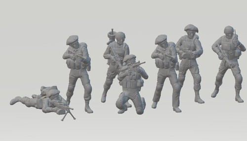 1/35 Resin Figure Model Kit IDF Infantry 7 Modern Israel Soldiers | eBay