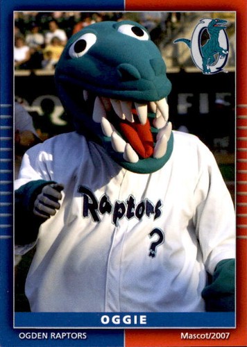 2007 Ogden Raptors Grandstand #37 Oggie MASCOT - NM Baseball Card | eBay