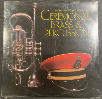 The United States Army -Ceremonial Brass & Percussion Vinyl Record LP ...