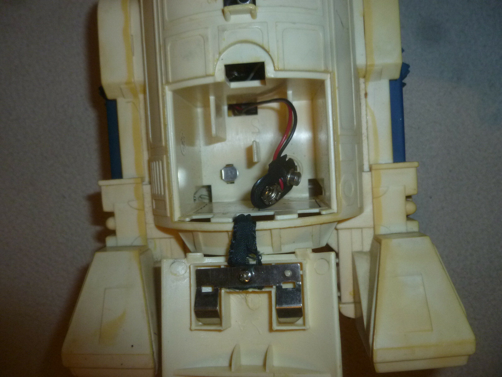 VINTAGE ORIGINAL STAR WARS BATTERY OPERATED R2D2 INTERACTIVE FIGURE ...