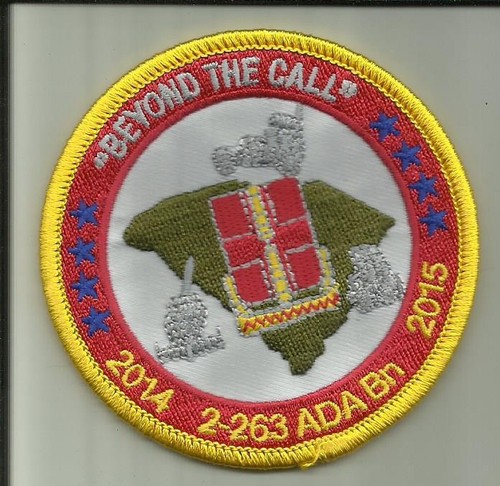 U.S.ARMY PATCH 2-263 ADA BN 2014 2015 263rd Air Defense Artillery ...