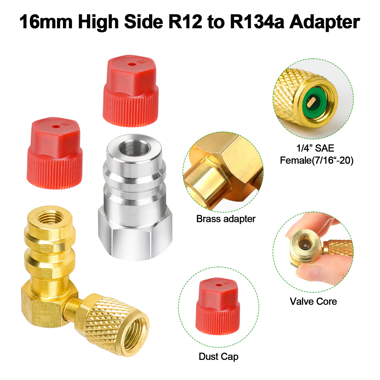 R12 To R134a Adapter Autozone R12 To R134a AC Refrigerant Conversion ...