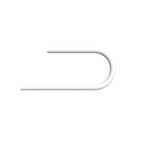 Pegatha Deck Railing System 1.5"Hx1.5"W Fine Textured Aluminum P-Loop ...