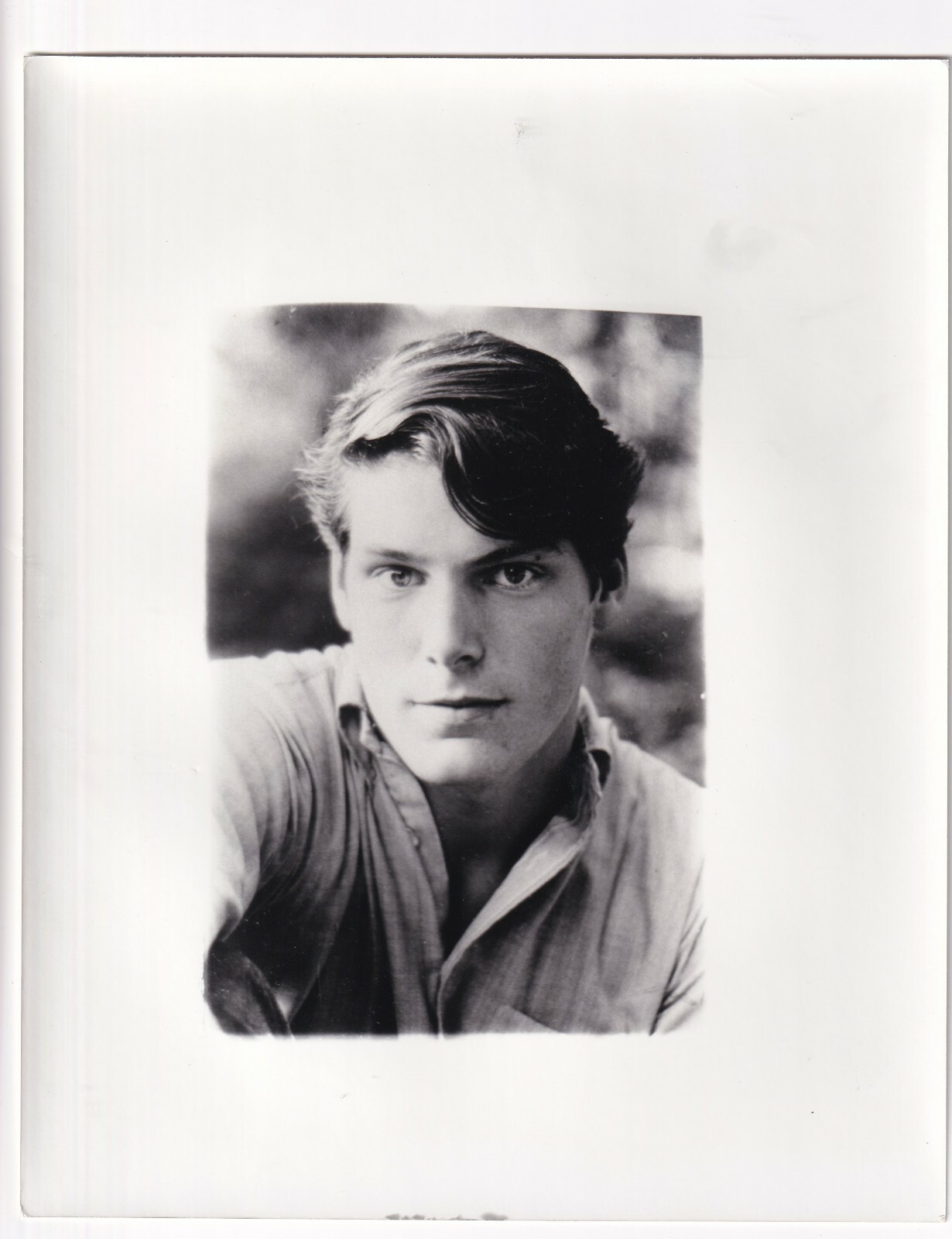 Christopher Reeve HANDSOME HERO YOUNG PORTRAIT Superman 1970s ORIG ...