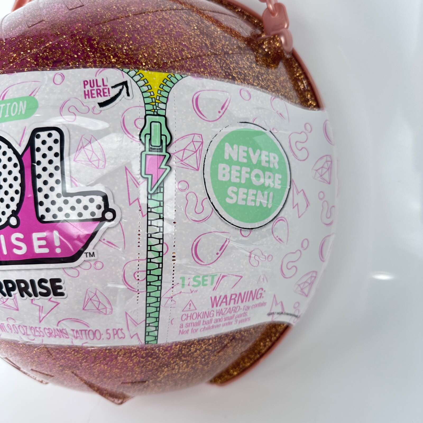 Lol Surprise Big Surprise Gold Glitter Ball MGA Sister Lils Pet ...