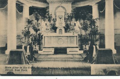 NEW YORK CITY -St. Jean Baptiste's Church Crypt Main Altar (76th St ...