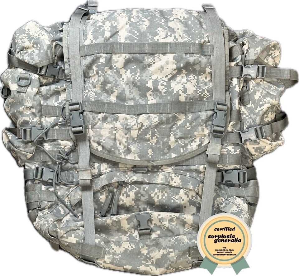 MOLLE II Large Rucksack! Complete Gen2 Field Pack Set w/ Straps, Frame ...