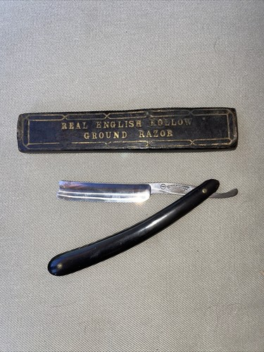 Real English Hollow Ground Straight Razor - George Butler, Sheffield ...