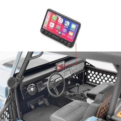 RC Car Interior LCD Mini Display Dashboard Fit for 1/14 Tamiya RC ...