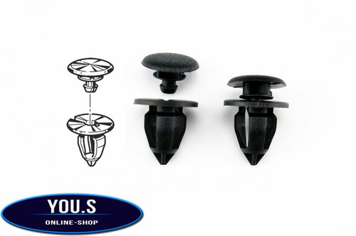 10 X Interior Trim Mounting Clip for Renault Clio III - 7703077434 ...