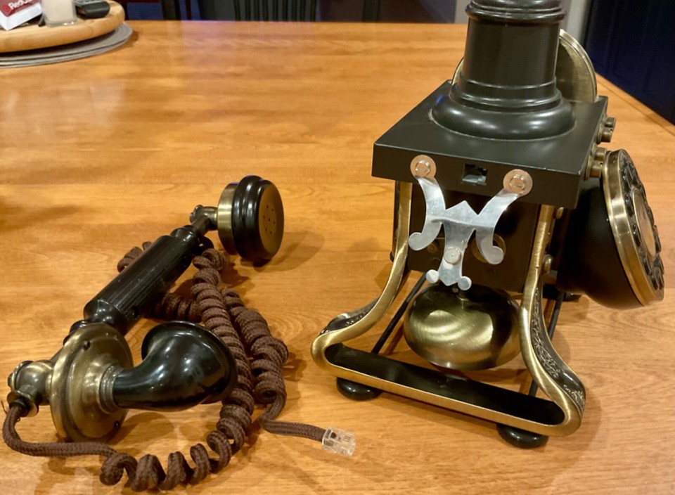 PARAMOUNT ELECTRONICS MODEL SKELETON TYPE 1892 TELEPHONE CALLED EIFFEL ...