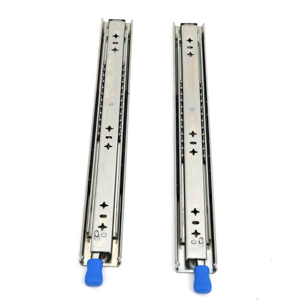 2* 32" Heavy-duty Slide Rail Smooth Sliding with Lock Bearing capacity ...