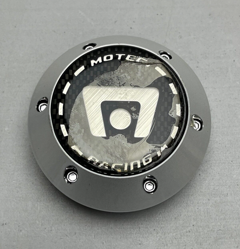 *USED Motegi MR3/MR4/MR7 Silver Aluminum Snap In Wheel Center Cap ...