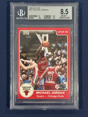 1984-85 Star Michael Jordan RC #101 BGS 8.5 w/3 9.5 subs!!! | eBay