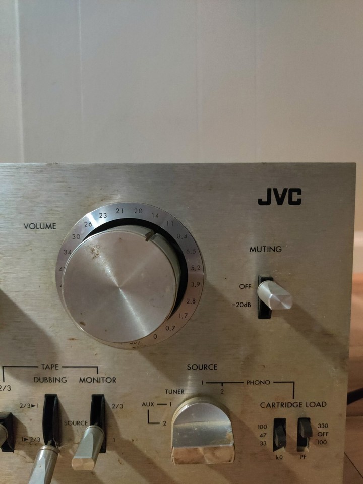 Very Rare JVC JA-S71 Stereo Amplifier Vintage Audiophile Integrated ...