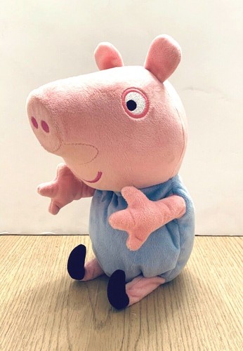 Plush 12” Talking Peppa Pig Blue Stuffed Animal | eBay