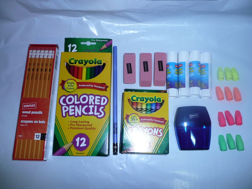 NEW STAPLES School Office Pencil Box | eBay