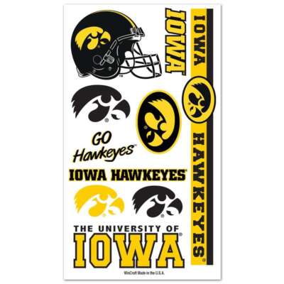 Iowa Hawkeyes Temporary Tattoos | eBay