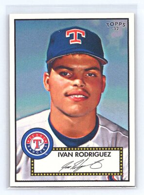 2006 Topps 1952 Edition Ivan Rodriguez #DFC20 Texas Rangers | eBay