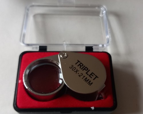 X30 Quality Jewellers Eye Jewelry Lens Glass Loupe Magnifier Magnifying ...