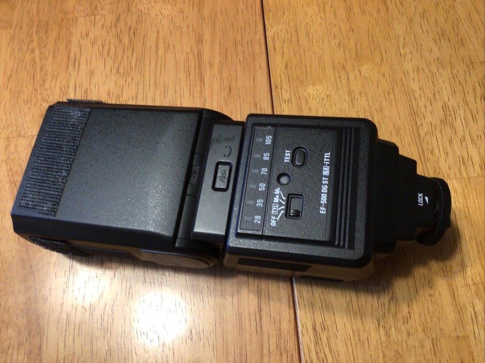 Sigma EF-500 DG ST Flash For Nikon iTTL ex. Condition | eBay