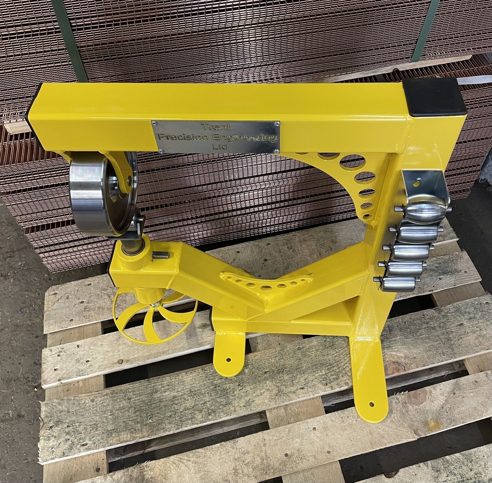 Bench Top English Wheel, Complete Set Up. Wheeling Machine. Made In ...