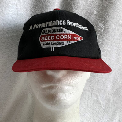 Pioneer Seed Corn K Products Baseball Hat Mens Farming Snapback | eBay