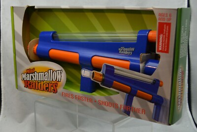 Mini Marshmallow Pump Action Blaster Raider Shooter Gun NIB | eBay