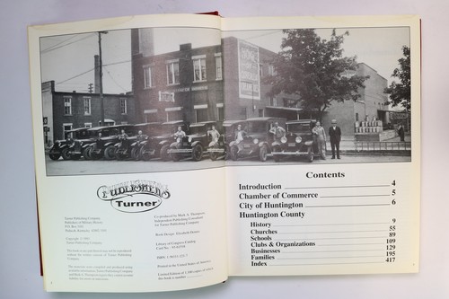 Huntington County Indiana Family History Book Andrews Banquo Bippus ...